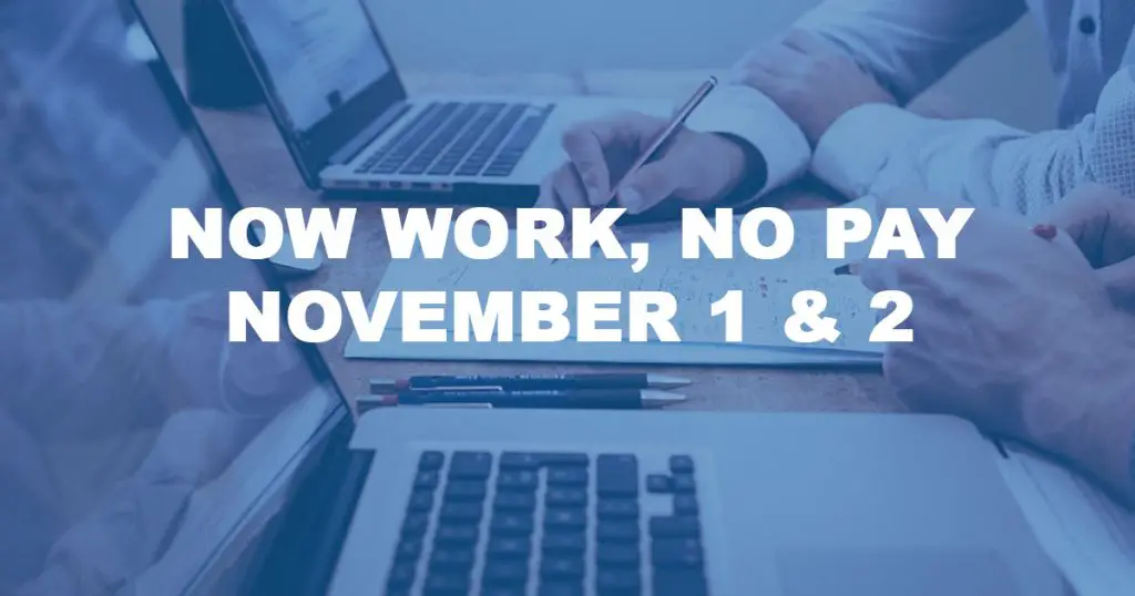 No-Work-No-Pay-Nov-1-and-2 – Announcement Philippines