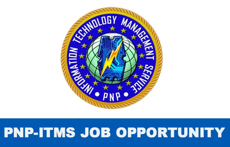 PNP Information Technology Management Service (PNP-ITMS) is hiring 100 ...
