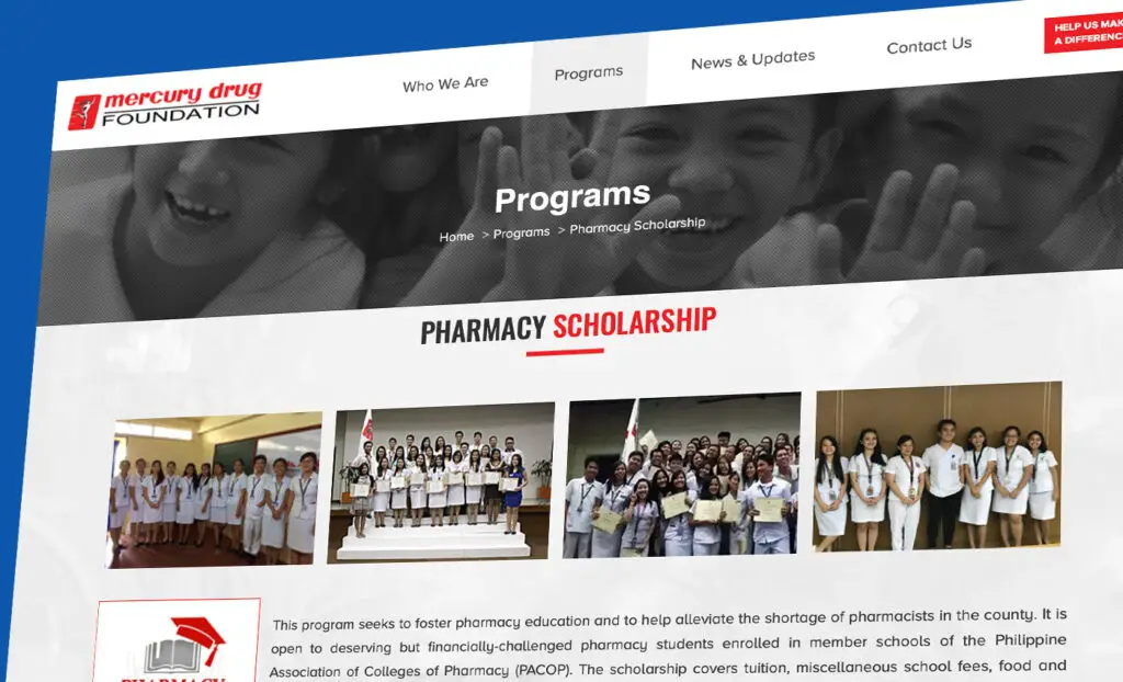 Mercury Drug Scholarship – Announcement Philippines