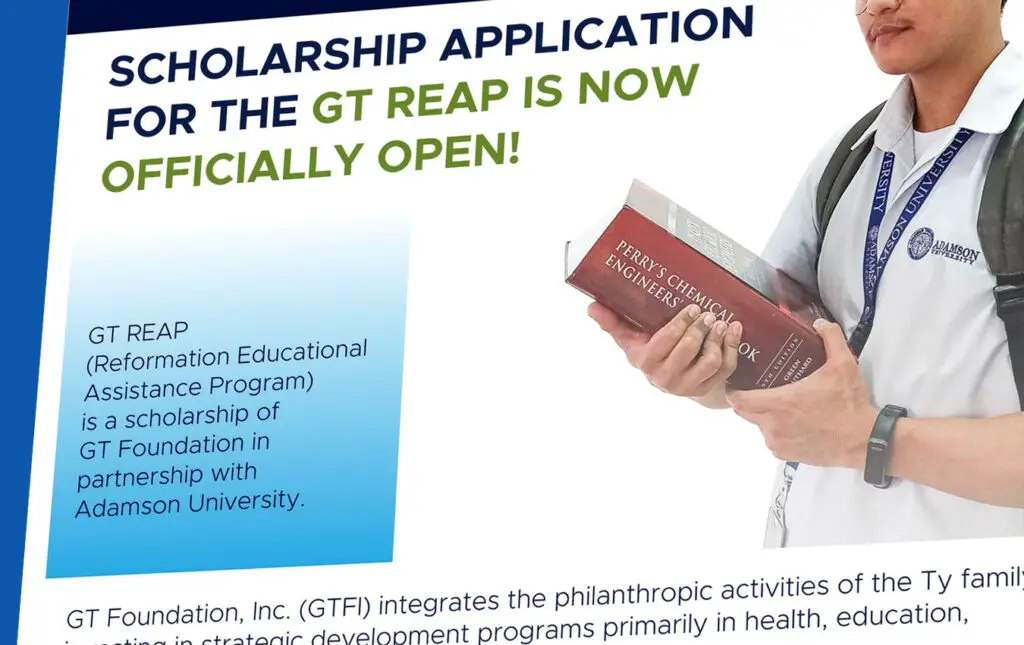 GT Foundation Inc. offers the GT Reformation Educational Assistance ...