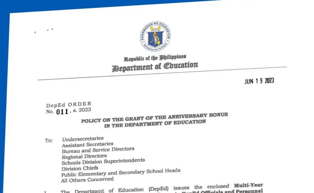 DepEd employees to receive P3,000 – Announcement Philippines DepEd employees to receive P3,000 – Announcement Philippines