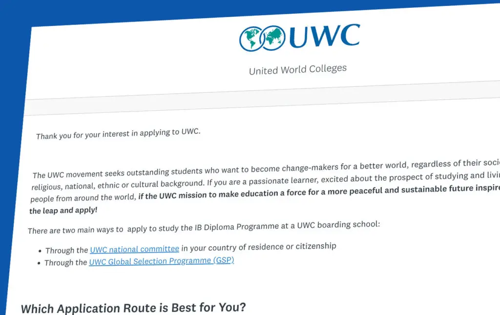 United World Colleges (UWC) Philippines is currently accepting ...