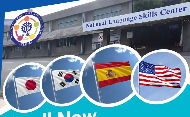 TESDA National Language Skills Center is offering FREE language ...