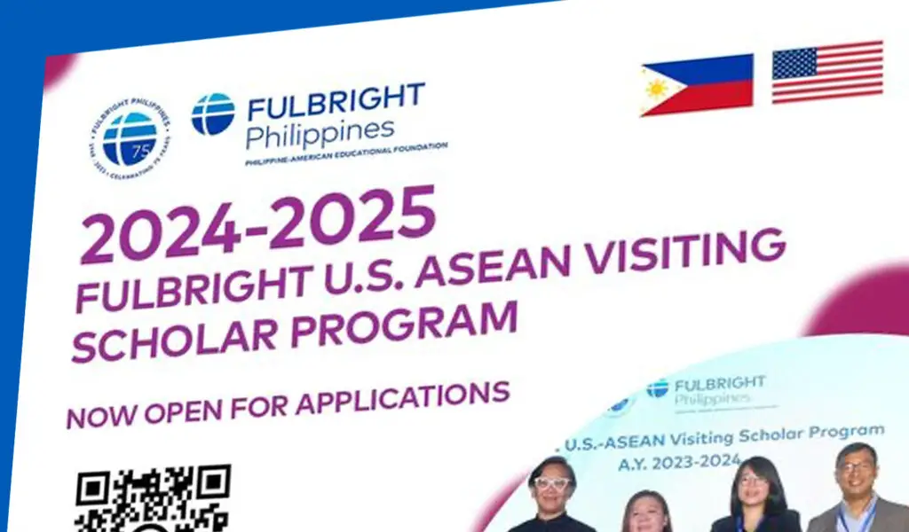 Fullbright's U.S.- ASEAN Visiting Scholar Program FY 2023-2024 is now ...