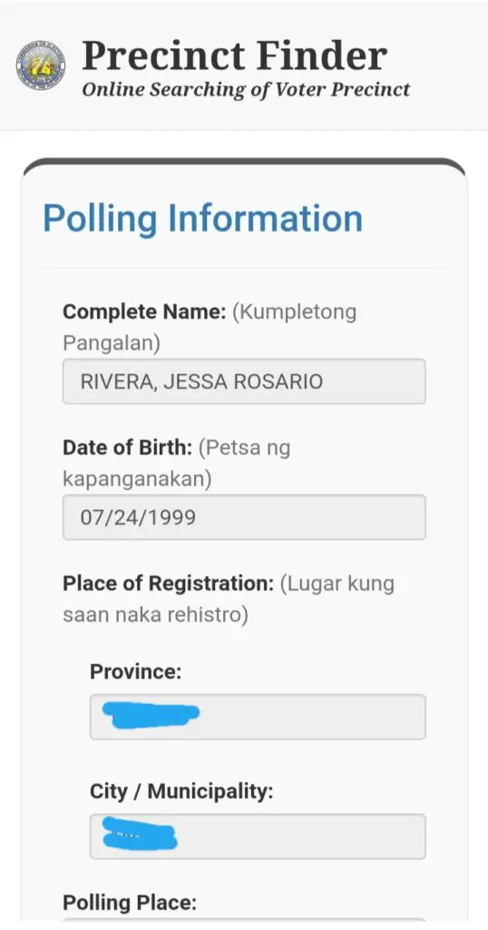 Search Your Polling Place: COMELEC Precinct Finder Is Now Back Online!
