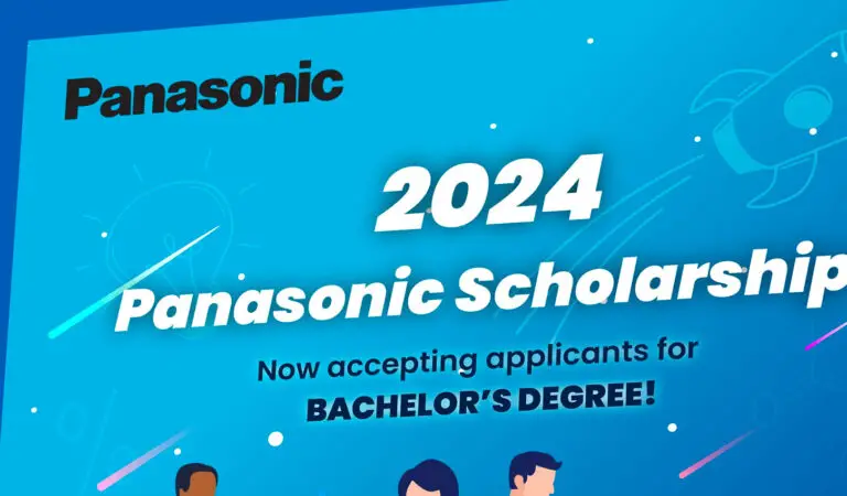 The Long Wait Is Over: 2024 Panasonic Scholarship Program Is Now Open For Applications!
