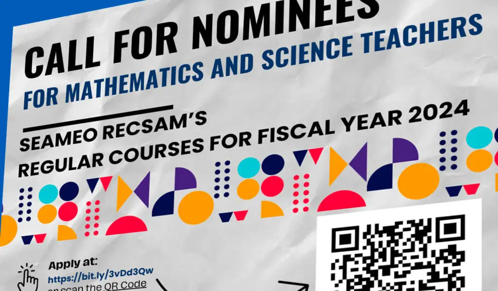 SEOMO Regional Centre For Education in Science and Mathematics ...