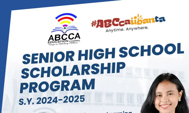 Call For Applications: Senior High School Scholarship Program SY 2024 ...