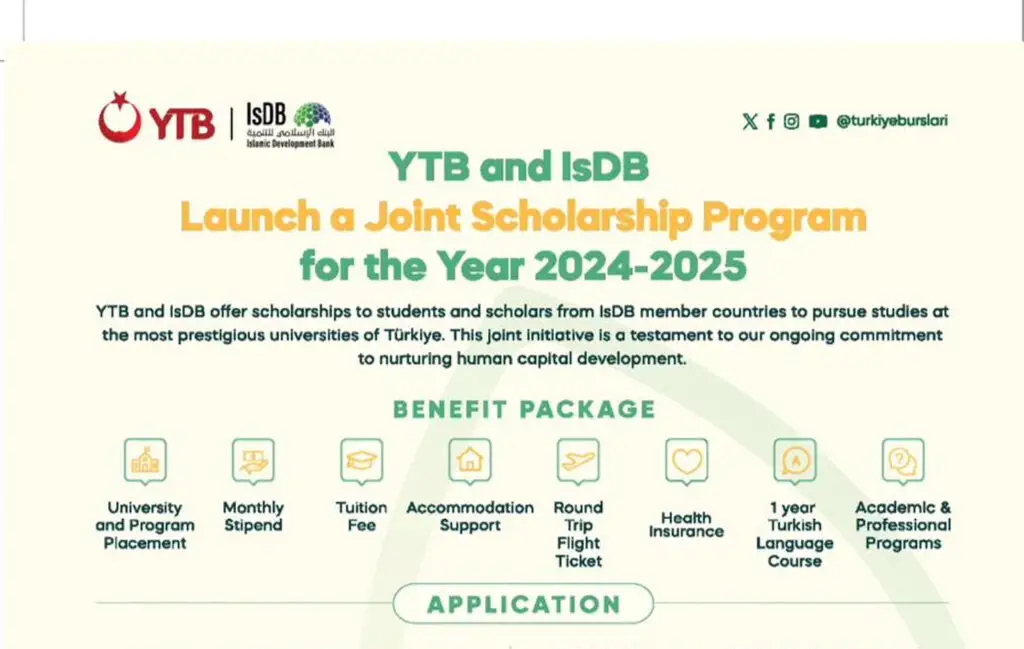 Turkey opens several scholarship programs