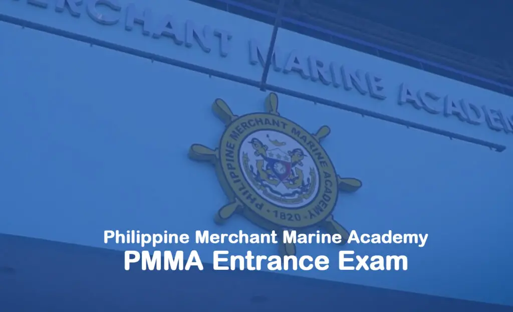 Philippine Merchant Marine Academy entrance exam is now accepting ...