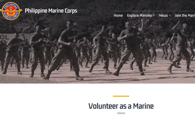 Join the Philippine Marine Corps, volunteer as a Marine