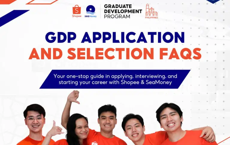 Shopee Philippines Graduate Development Program (GDP)