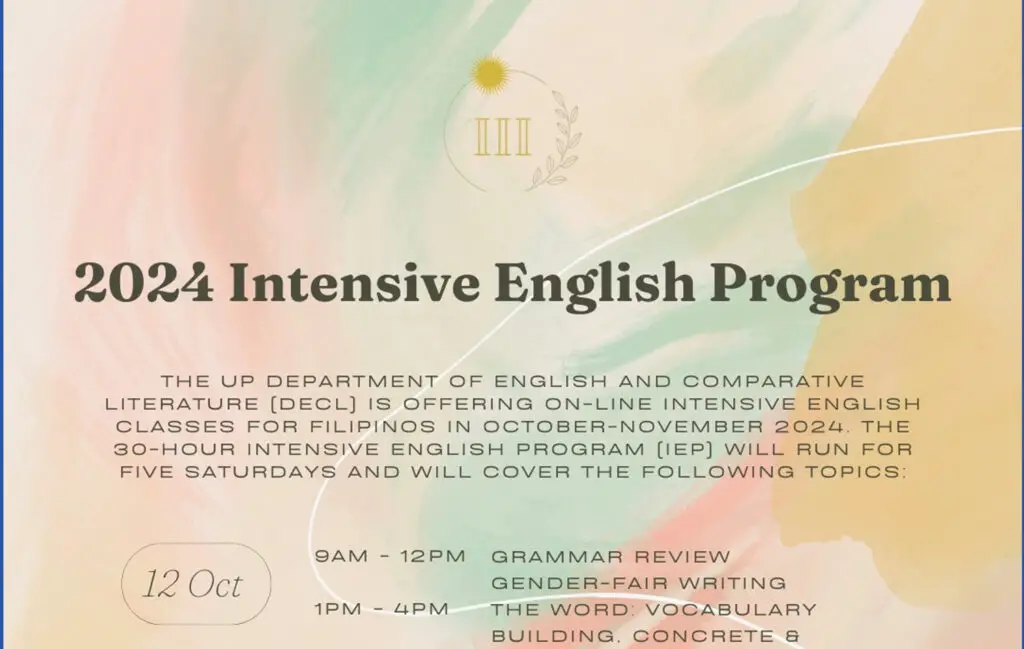 UP Diliman - Intensive English Program (IEP)