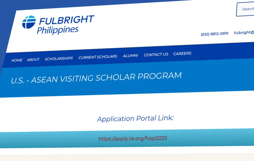 Fulbright Philippines - U.S. - ASEAN Visiting Scholar Program
