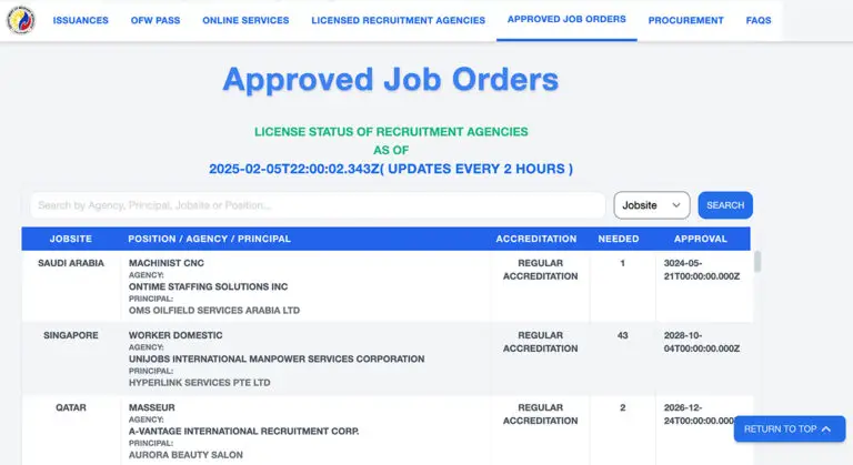 (POEA)DMW-Approved Jobs Abroad for Filipinos in 2026 – How to Apply