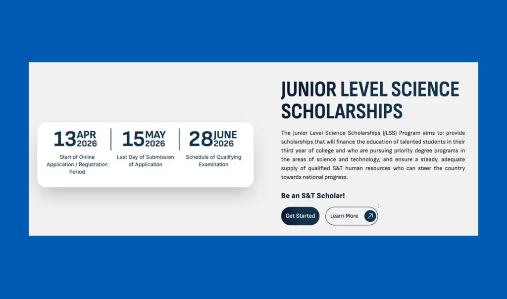 DOST Scholarship 2026: Benefits, Eligibility, and How to Apply