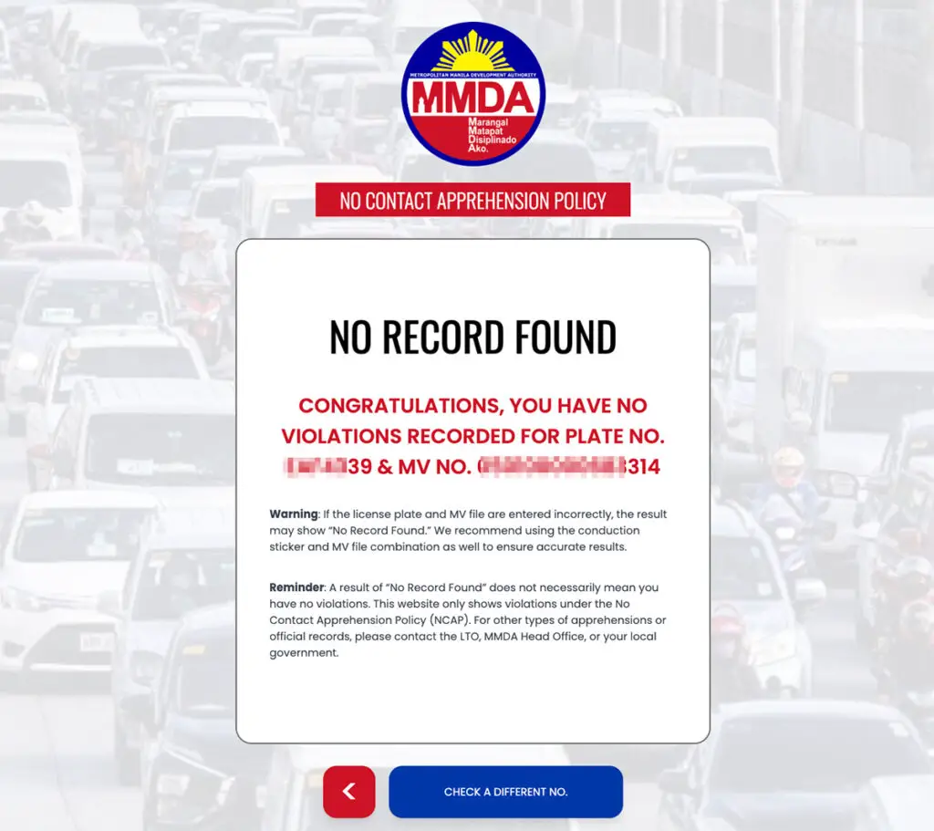 MMDA May Huli Ka Portal: Check NCAP-recorded violations